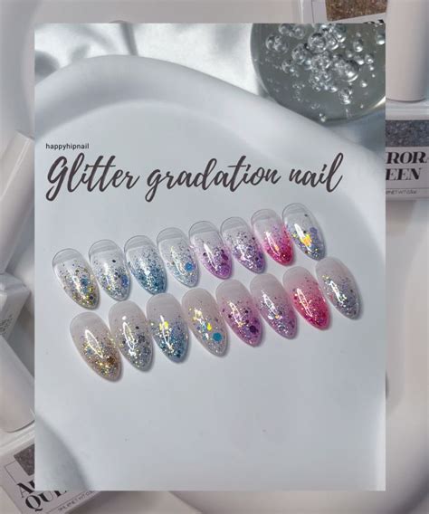 입점할인실물보장💗 조녜 글리터 그라데이션 수제네일팁 무료배송💗리뷰이벤트 서비스팁 제공💗 에이블리