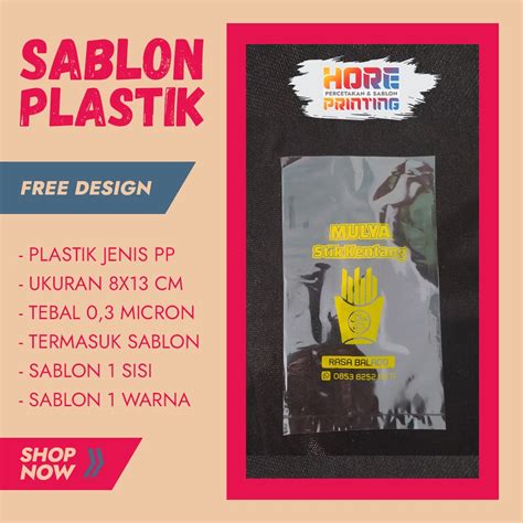 Jual Sablon Plastik Kemasan Kopi Ukuran X Cm Shopee Indonesia