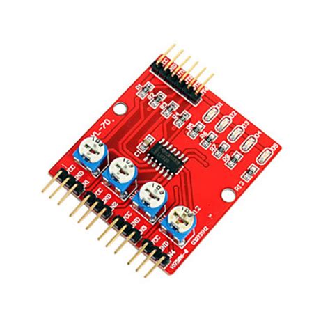 4 Way Infrared Tracing Transmission Line Modules Car Robot Sensors For