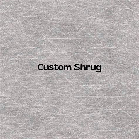 Bespoke Shrug Etsy