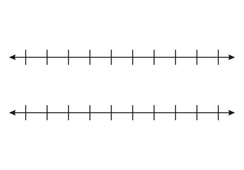 Blank Vertical Number Line