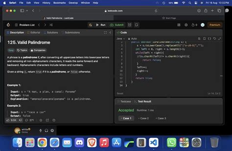 Piyush Raj On Linkedin Codingjourney Java Palindrome Dailycoding