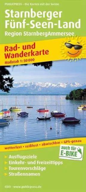 Starnberg Five Lakes Region Cycling And Hiking Map 150000 Folded Book Eur 2884 Picclick Fr