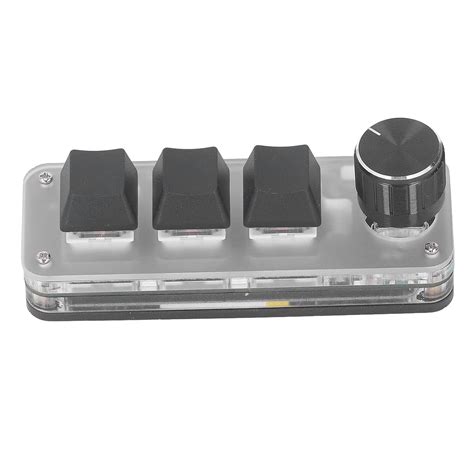 Fengmini Keypad 3 Key 1 Mini Shortcut Gaming Keypad Knob Programmable