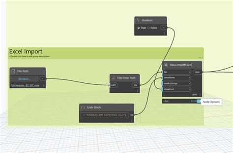 Nodes Not Showing Outputs Revit Dynamo