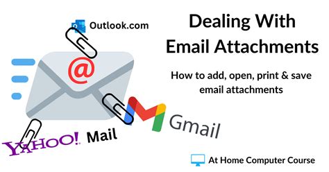 How To Add Open Print And Save Email Attachments
