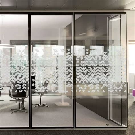 Glass Safety Manifestation Triangle Matrix Design Dda Compliant Signbox Glass Wall Design