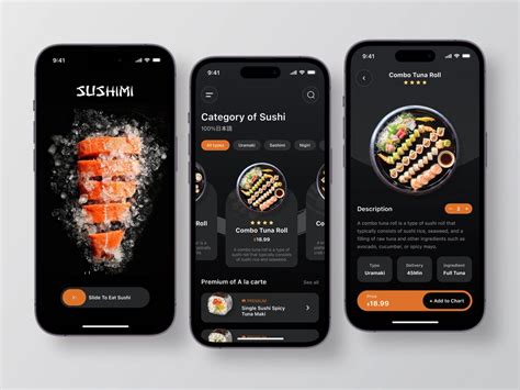 sushimi discover the best sushi mobile app