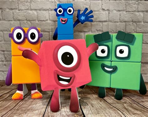 Numberblocks Standing Character Cutout Etsy