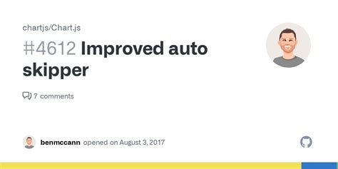 Improved Auto Skipper Issue Chartjs Chart Js GitHub