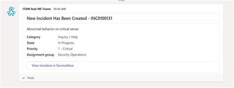 Leveraging The Ms Teams Spoke In Integration Hub Servicenow Community