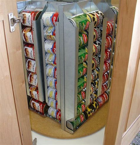 Vertical Can Storage Kitchen Organizers Corner Can Organizer