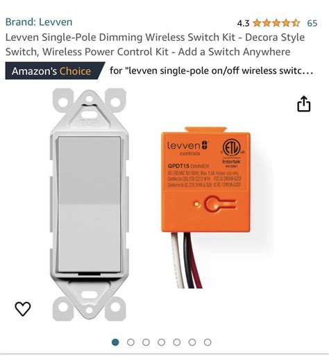 Wireless Switch No Wifi Electrician Talk