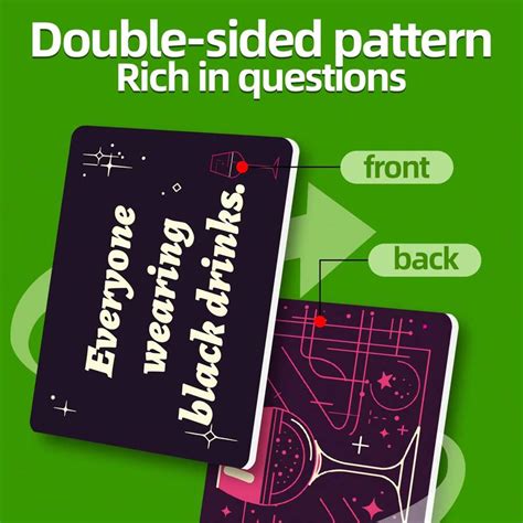 50 Adult Table Game Cards Board Game Cards Multiplayer Gathering And