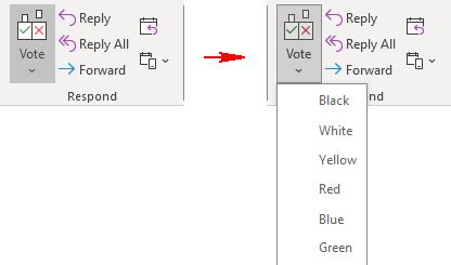 How To Add And Use Voting Buttons In Outlook Microsoft Outlook