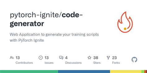GitHub Pytorch Ignite Code Generator Web Application To Generate