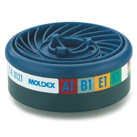 Moldex 9400 Abek1 Gas And Vapour Filters 5 Pairs Litelines