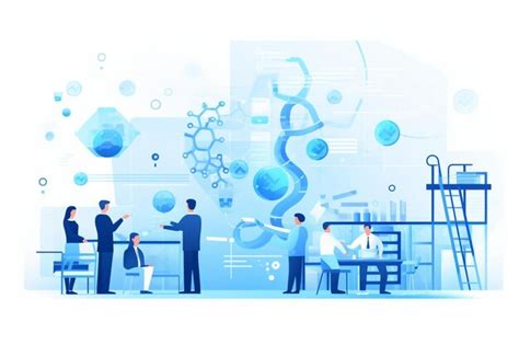 Premium Photo Genetic Laboratory Research And Experiment Of Tiny Scientists