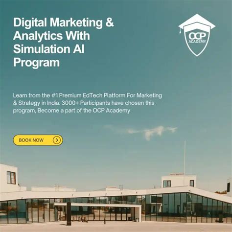 Ocp Academy On Linkedin Digital Marketing And Analytics With Simulation