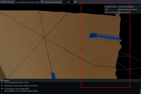 Color Glitch In Point Cloud And Realsense Viewer Issue IntelRealSense Librealsense