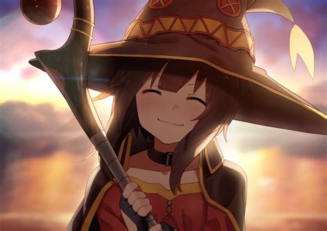 Megumin Kono Subarashii Sekai Ni Shukufuku Wo Anime Girl Anime