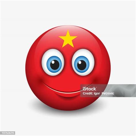 베트남 국기 동기웃는벡터 일러스트와 함께 흰색 배경에 고립 된 귀여운 이모티콘 공 스포츠 장비에 대한 스톡 벡터 아트 및 기타 이미지 공 스포츠 장비 귀여운 그림자
