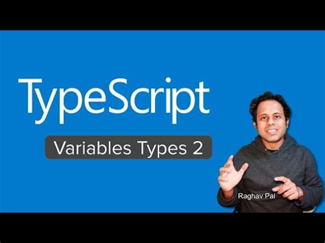 TypeScript Beginner Tutorial Basic Variable Types YouTube