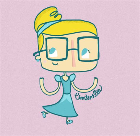 A Vida De Cada Garota Princesas Da Disney De óculos