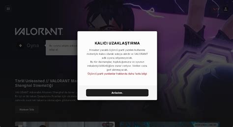 My Valorant Account Permanently Banned For Using Third Party Software