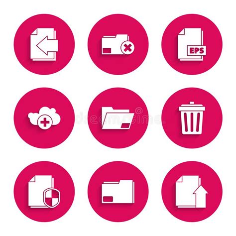 Set Document Folder Upload File Document Trash Can Protection