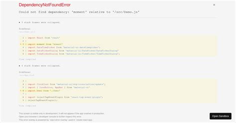 Docs Codesandbox