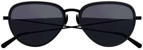 Vector Aviator Sunglasses Silhouette Clipart Stock Illustration Clip Art Library