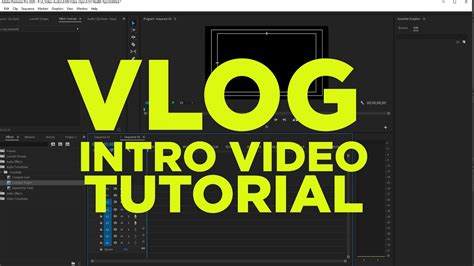 VLOG INTRO VIDEO EDITING TUTORIAL YouTube VLOG INTRO VIDEO EDITING TUTORIAL YouTube