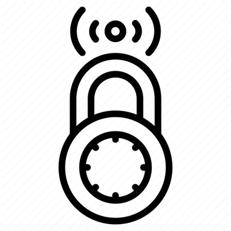 Secured Connection Encrypted Secure Network Data Security Icon