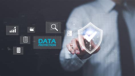 Premium Photo Data Protection Concept And Secure Internet Security