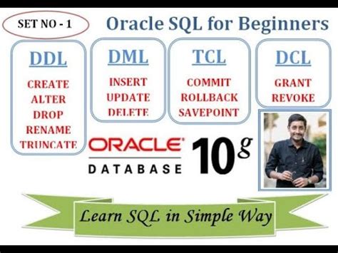 DDL DML DCL TCL How To Create Table Alter Drop Rename Truncate