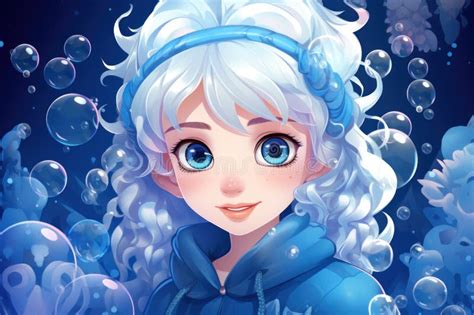 Frozen Bubbles Generative Ai Stock Illustration Illustration Of Bubbles Pastel 297857037