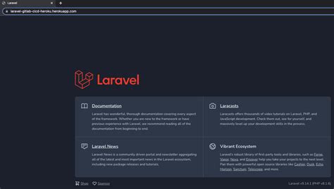 部署 Laravel 於 Heroku 搭配 Gitlab Cicd Pin Yi