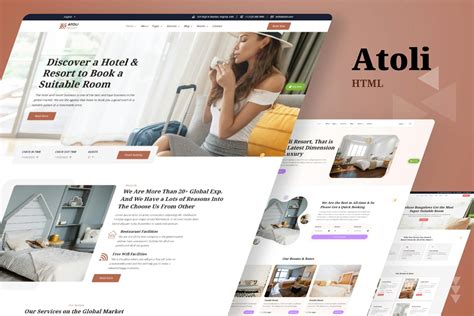 Atoli Hotel And Resorts Booking Html Template