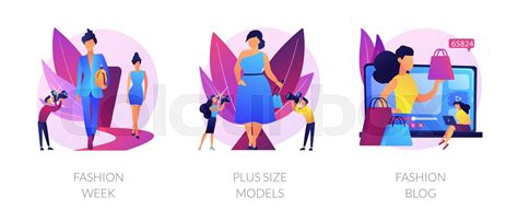 Fashion Event Vector Concept Metaphors Stock Vector Colourbox