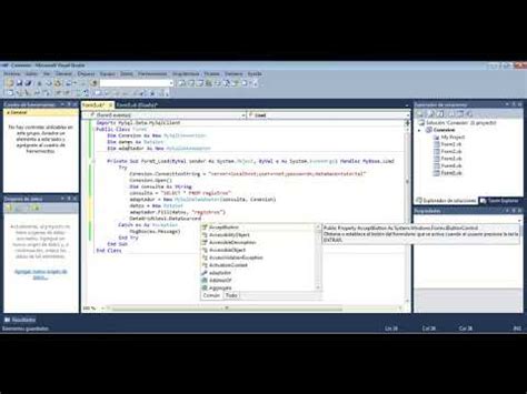Mostrar Registros En DataGridView MySql Y Visual Basic ElectroSistem