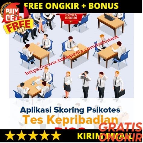 Psychological Score Application Package Excel Disc Personality Test Shopee Malaysia