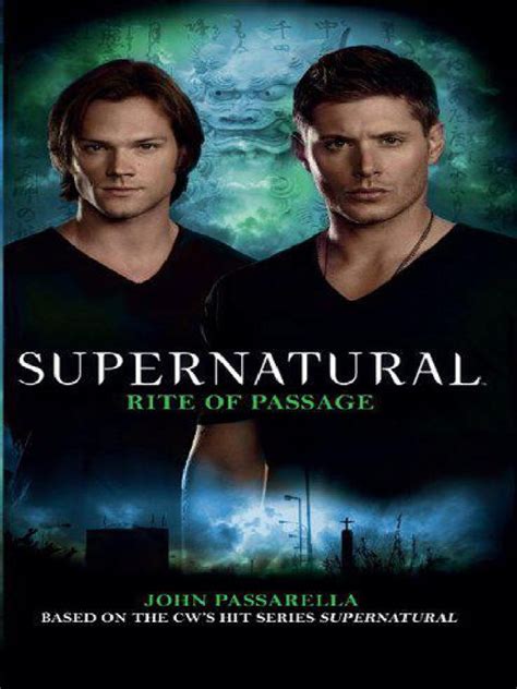Supernatural 10 John Passarella Rite Of Passa Pdf