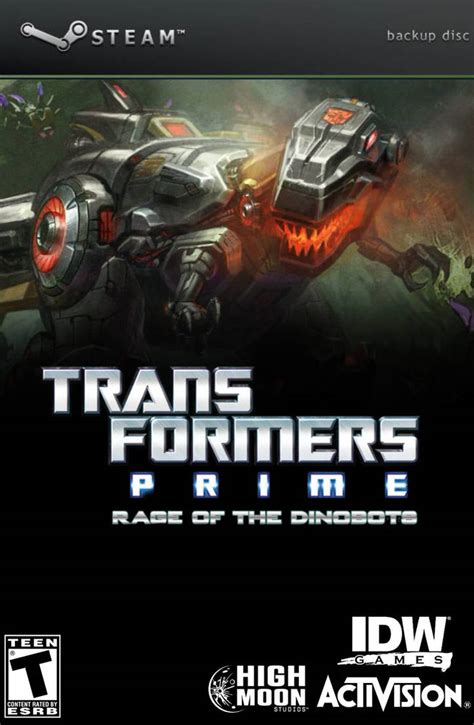 Transformers Prime Rage Of The Dinobots Steam By Michsel5672 On Deviantart