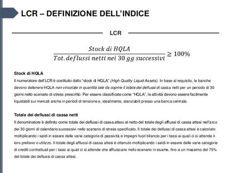 Lcr Liquidity Coverage Ratio