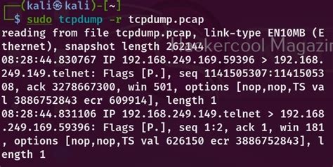 Beginners Guide To Tcpdump Hackercool Magazine