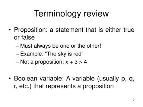 PPT Predicates And Quantifiers Terminology Review PowerPoint Presentation ID