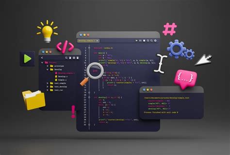 4 365 Coding Symbols Icon Development Project Data Images Stock Photos