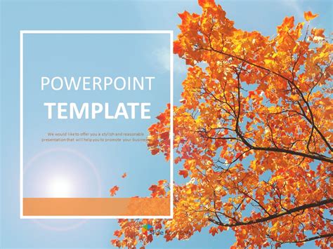 Fall Google Slides Template Free