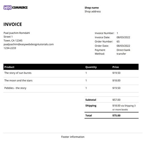 Invoice Payment In WooCommerce Easy Web Design Tutorials
